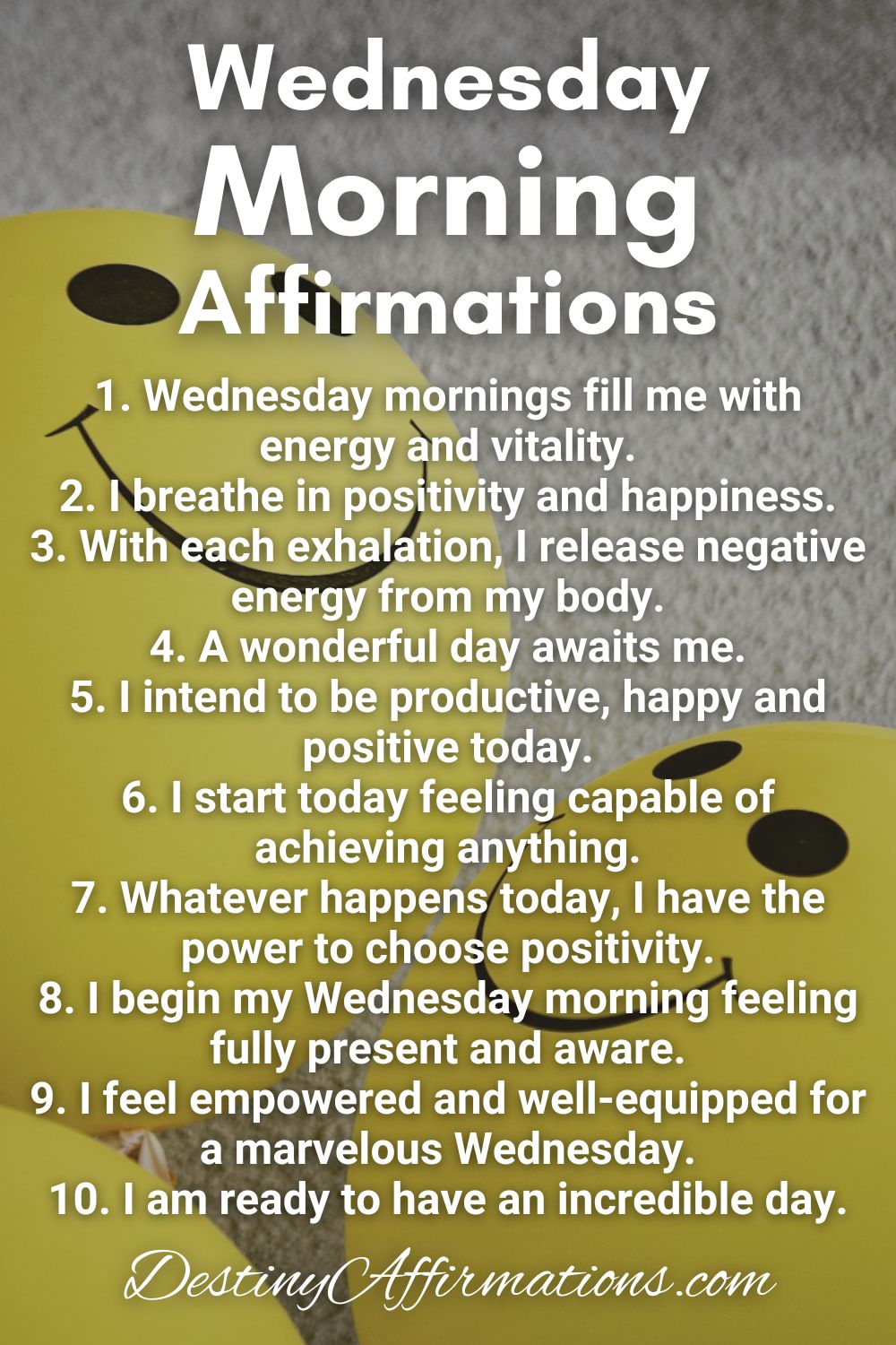 40 Wednesday Affirmations for Mid-Week Energy – Destiny Affirmations