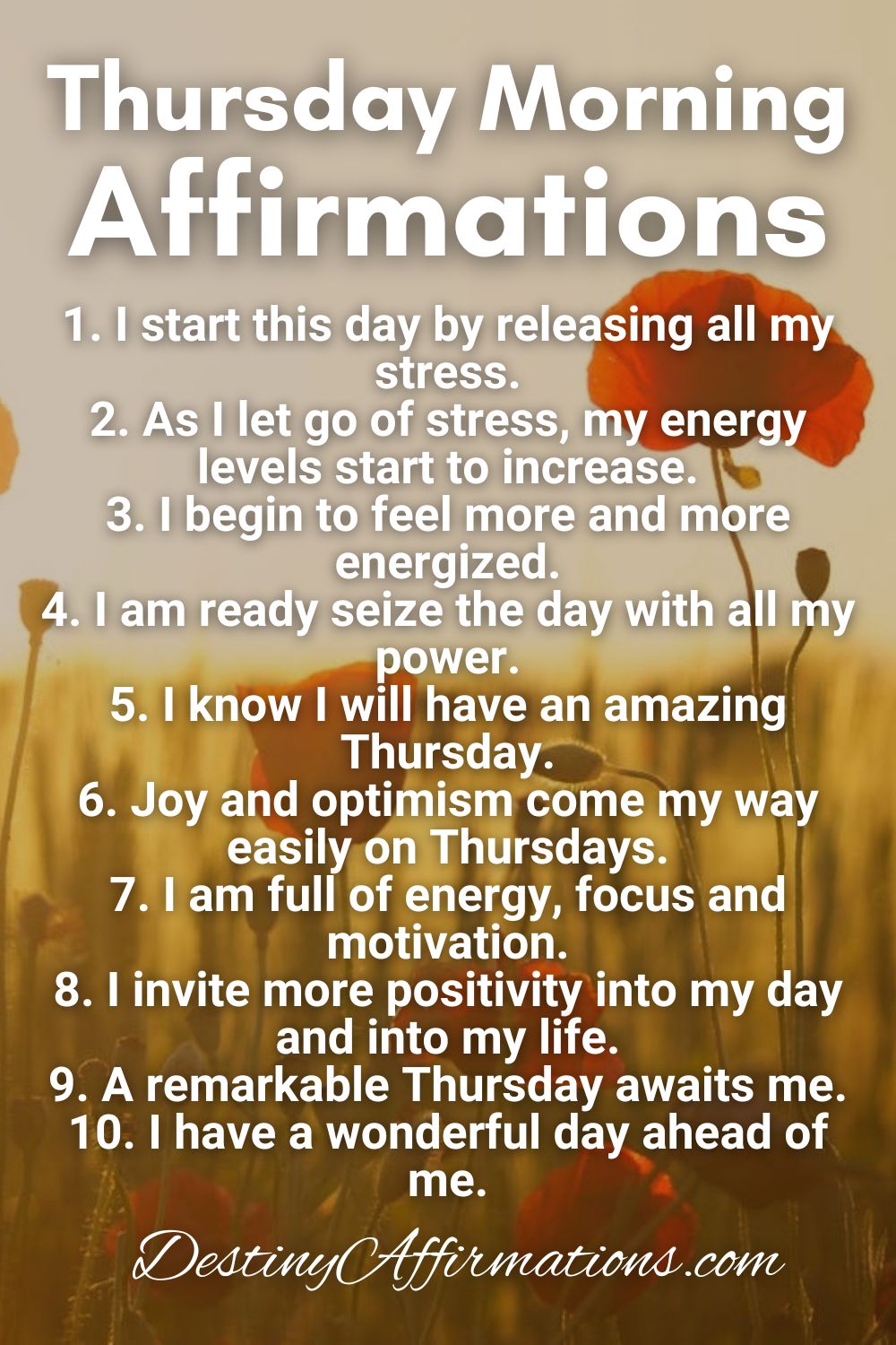 40 Thursday Affirmations to Keep Your Momentum Going – Destiny Affirmations